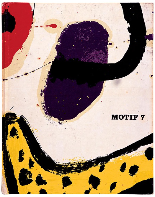 Motif no. 7, Summer 1961. Cover: Alan Davie. Publisher: The Shenval Press