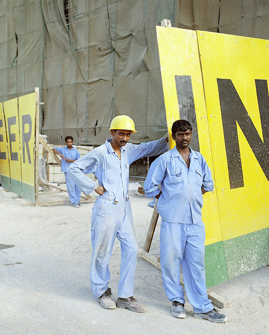 On making the living conditions of Qatar's laborers more visible — and ...